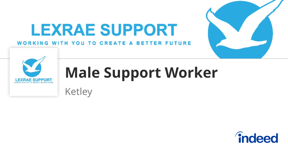 Male Support Worker - Ketley TF1 - Indeed.com