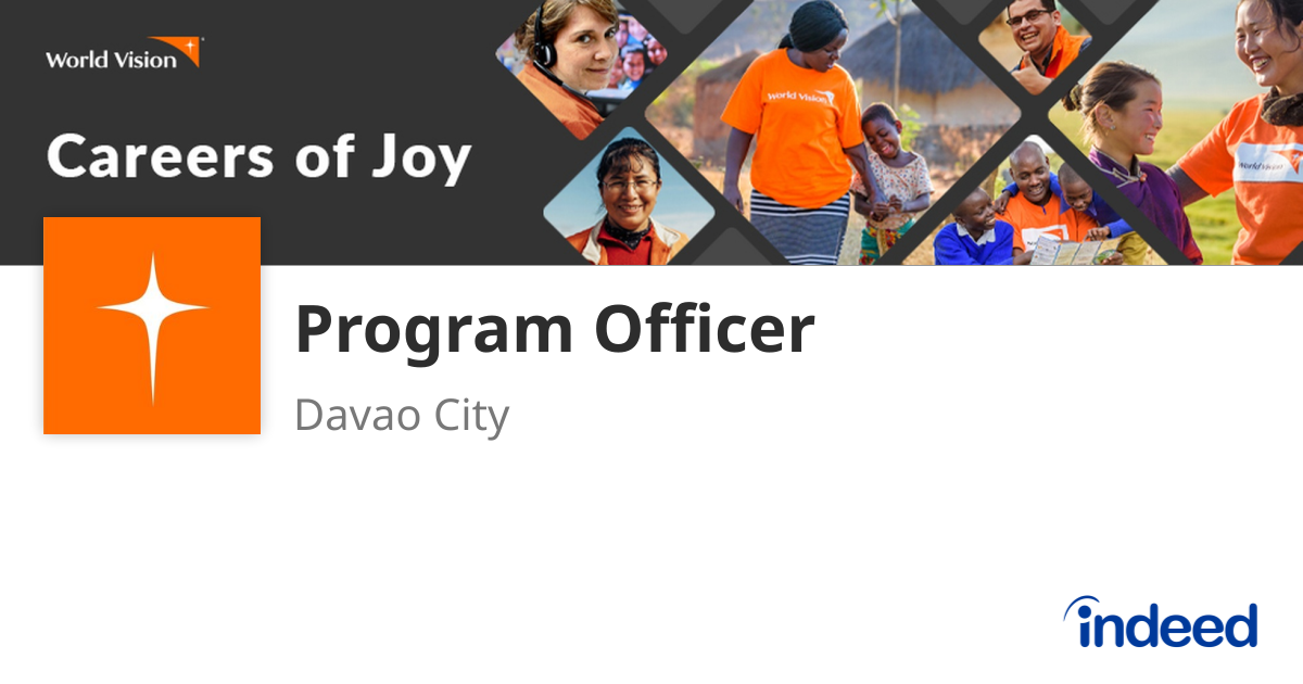 Program Officer - Davao City - Indeed.com