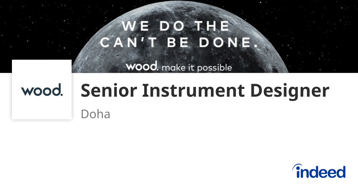 Senior Instrument Designer - Doha - Indeed.com