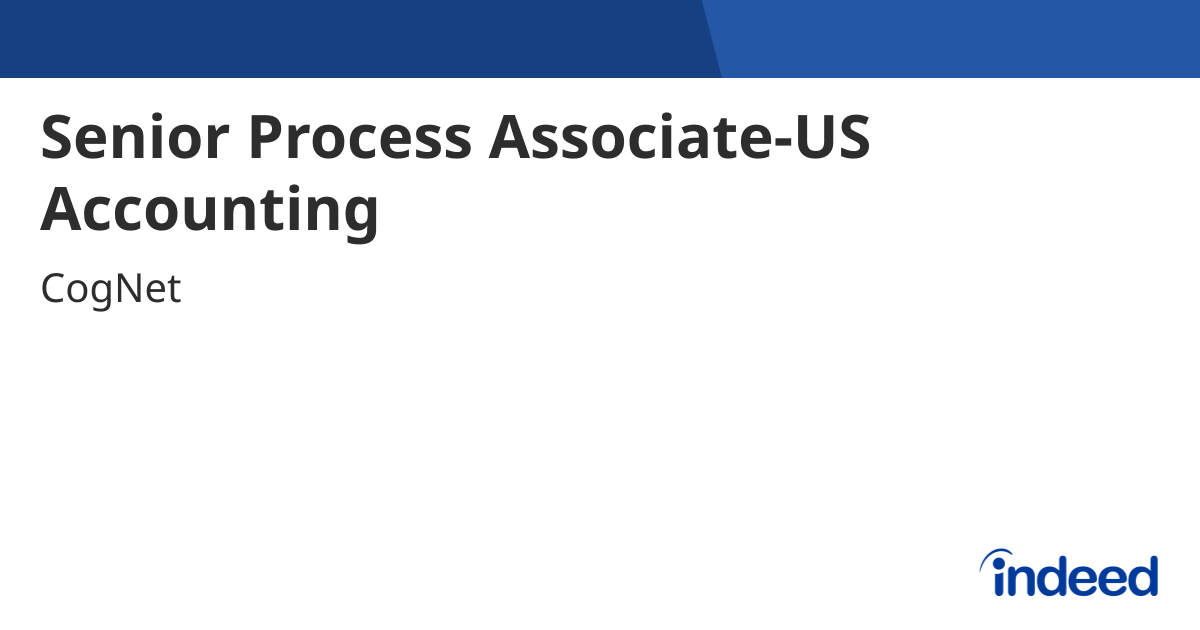 US Corporate Accounting-Senior - Ambattur, Chennai, Tamil Nadu - Indeed.com