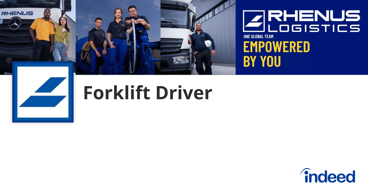 Forklift Driver - Marín, Pontevedra provincia - Indeed.com
