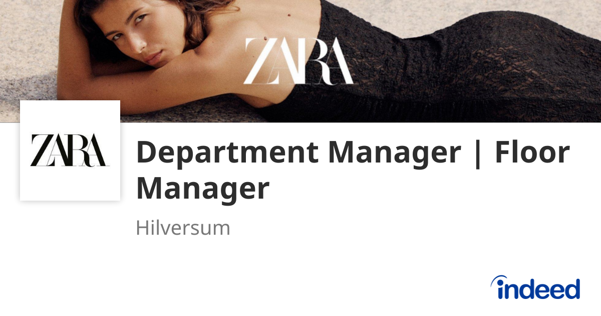 Department Manager | Floor Manager - Hilversum - Indeed.com