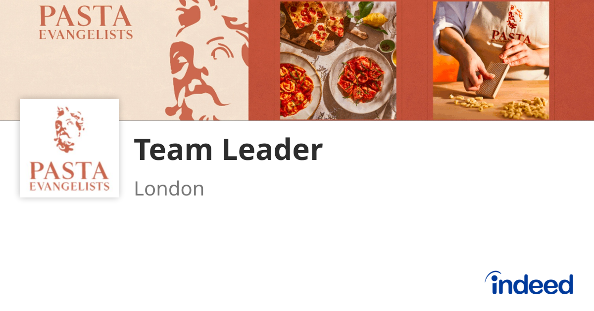 Team Leader - London HA0 1UR - Indeed.com