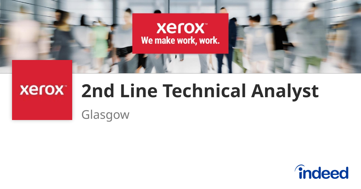 2nd Line Technical Analyst - Glasgow - Indeed.com