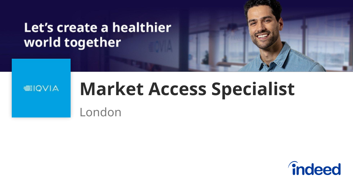Market Access Specialist - London - Indeed.com