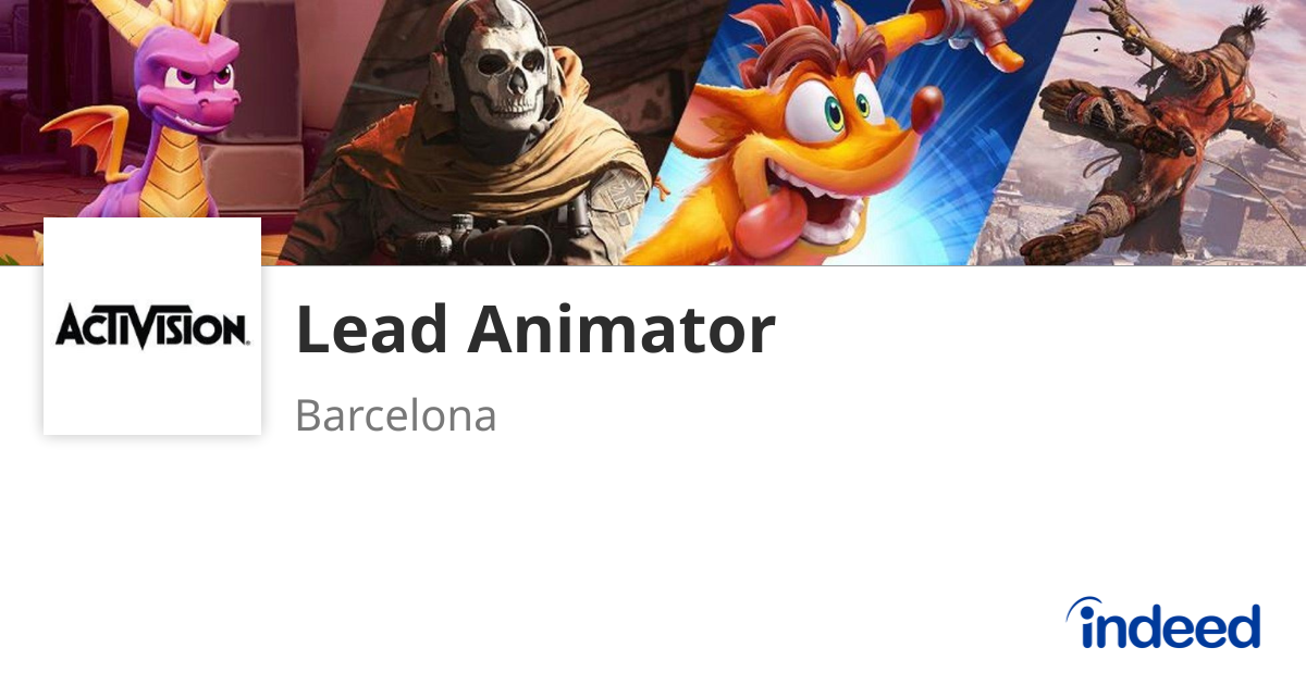 Lead Animator - Barcelona, Barcelona provincia - Indeed.com