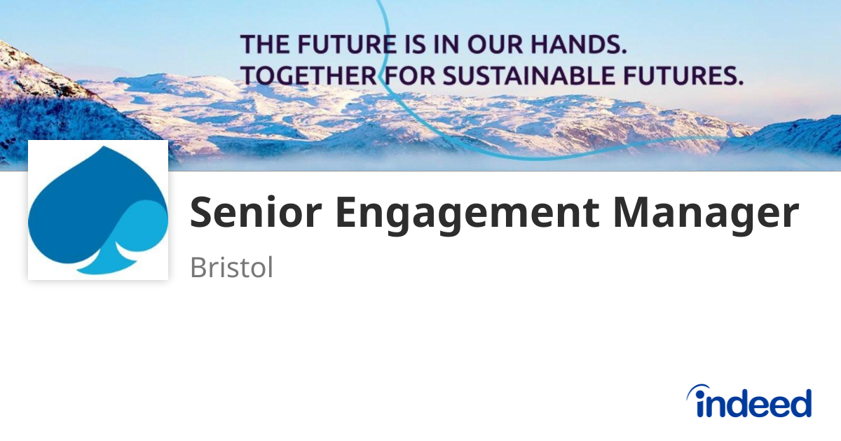 Senior Engagement Manager - Bristol - Indeed.com