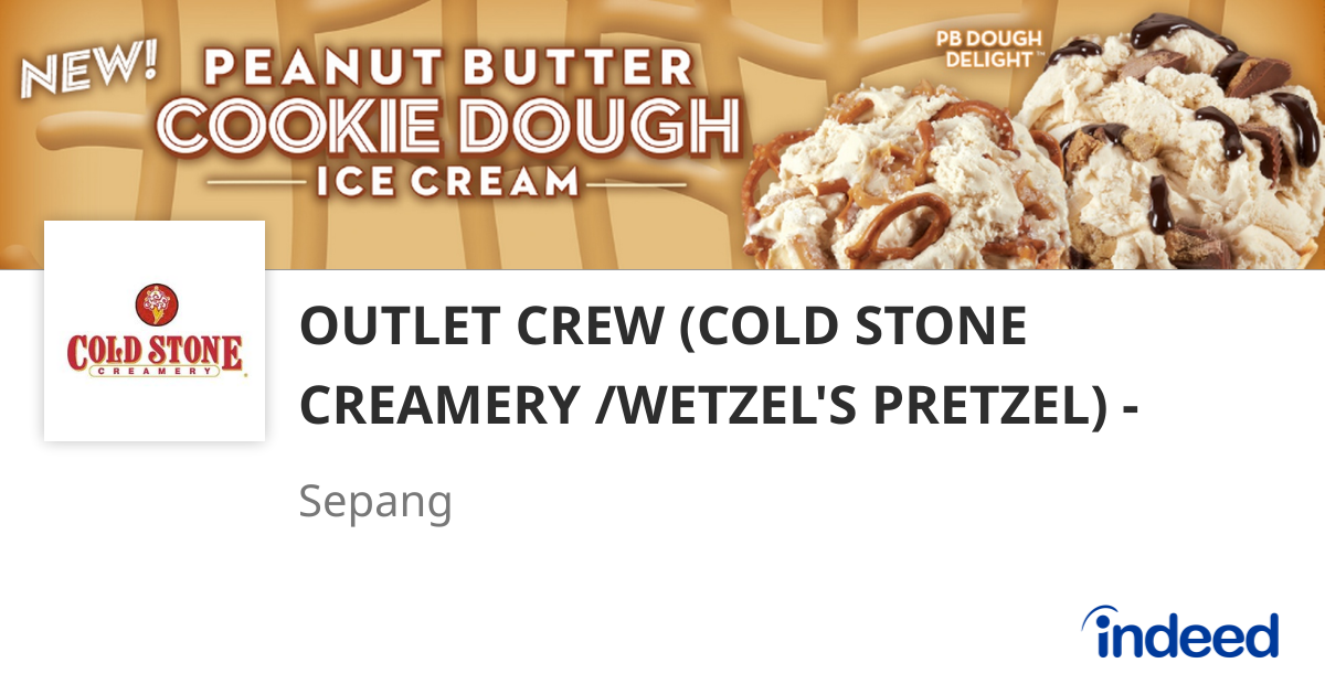 OUTLET CREW (COLD STONE CREAMERY /WETZEL'S PRETZEL) - KLIA 2 - Sepang ...