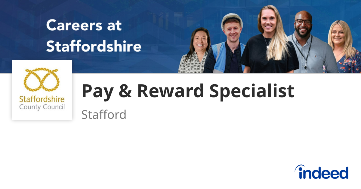 Pay & Reward Specialist - Stafford ST16 2LP - Indeed.com