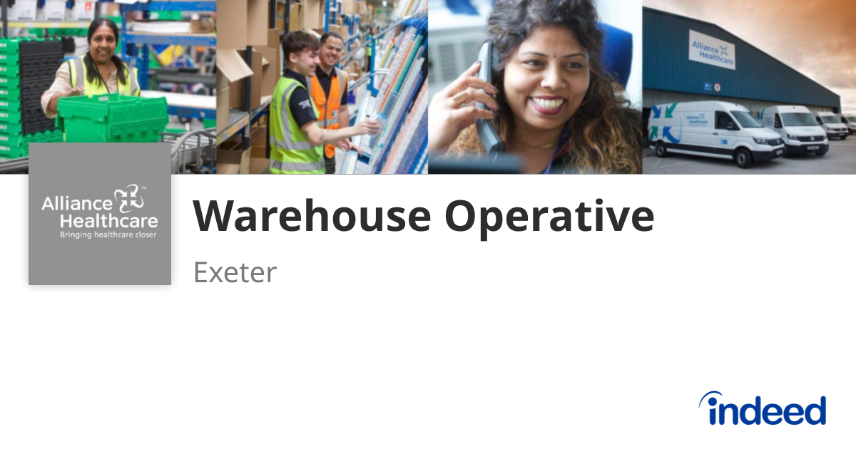 Warehouse Operative - Exeter EX2 8QW - Indeed.com