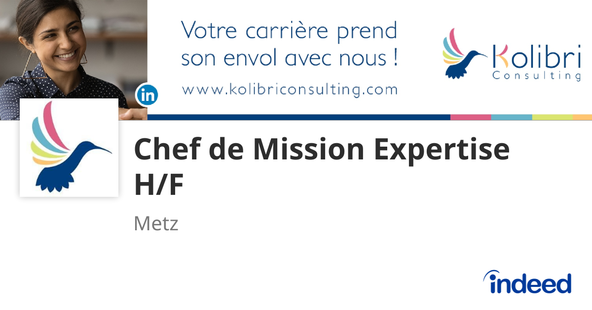 Chef de Mission Expertise H/F - Metz (57) - Indeed.com