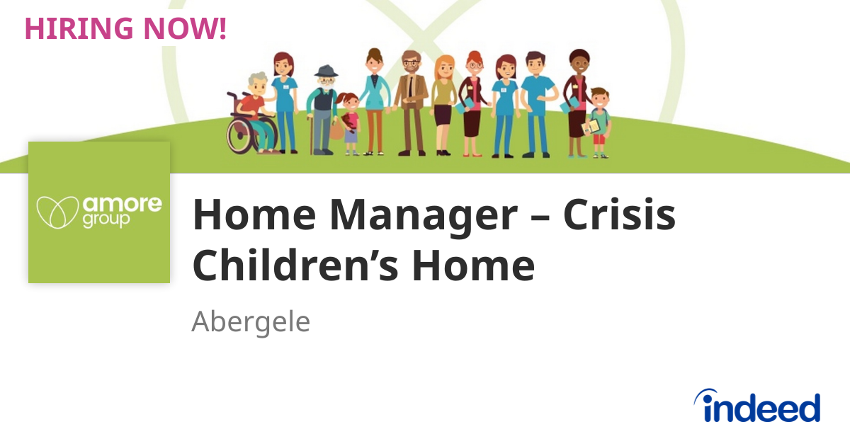 Home Manager – Crisis Children’s Home - Abergele - Indeed.com