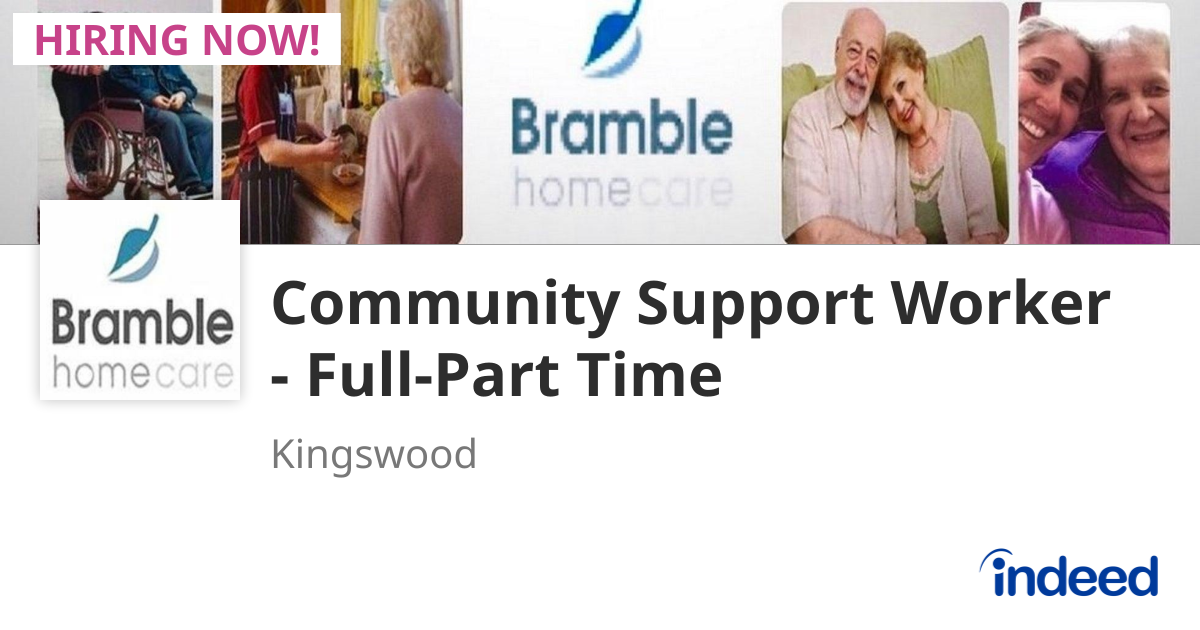 Community Support Worker - Full-Part Time - Kingswood BS15 - Indeed.com