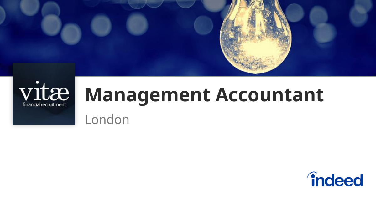 Management Accountant - London - Indeed.com