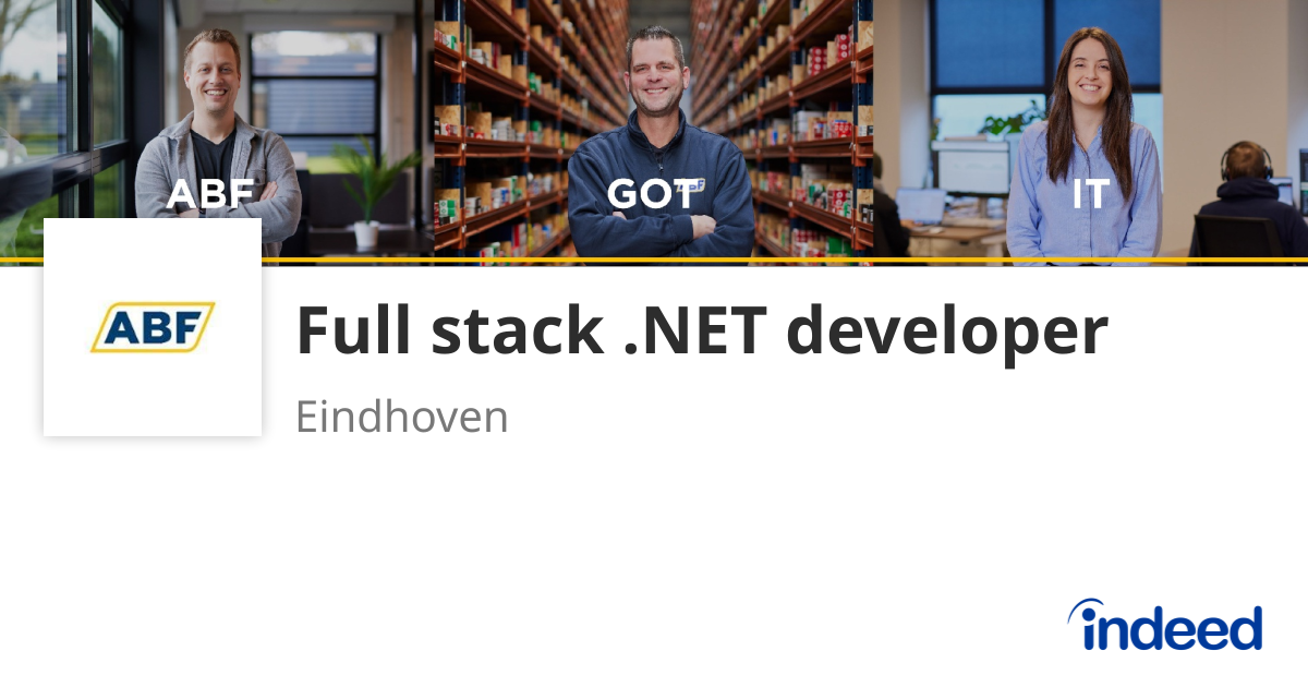 Full stack .NET developer - 5617 Eindhoven - Indeed.com