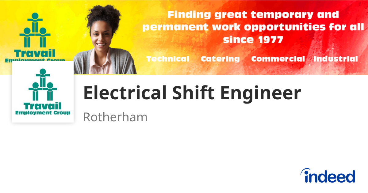Electrical Shift Engineer - Rotherham S63 - Indeed.com