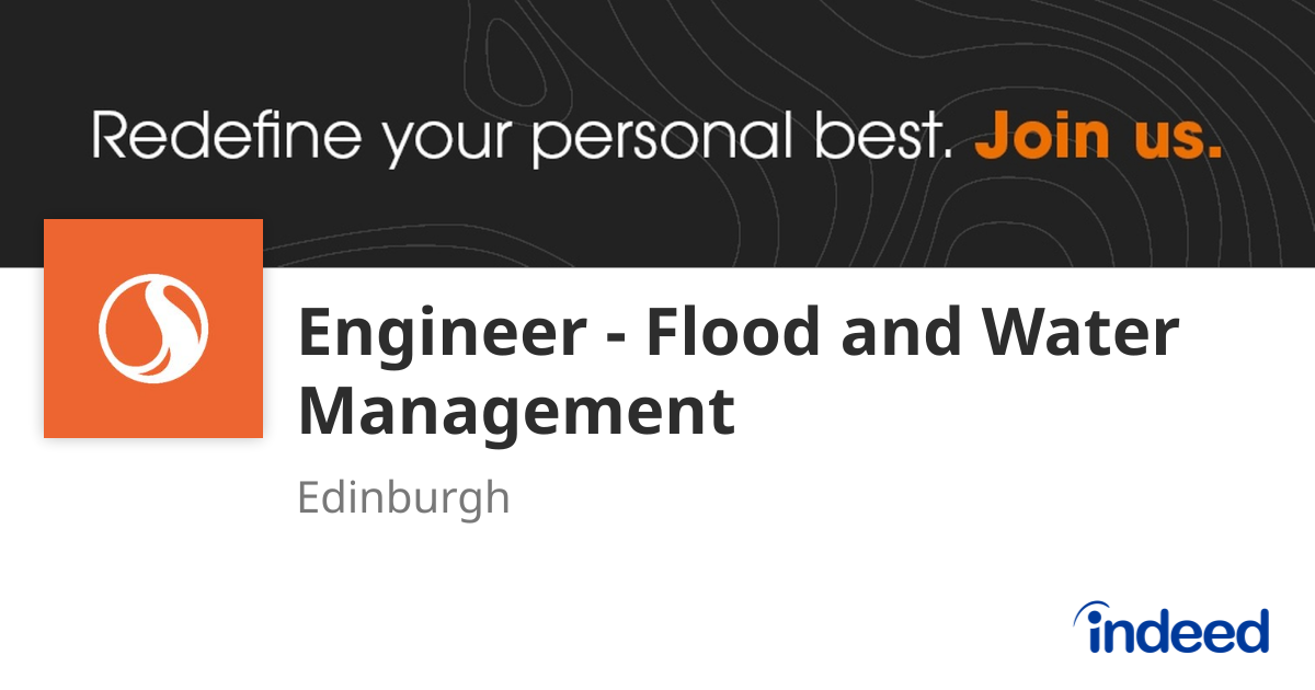 Engineer - Flood and Water Management - Edinburgh - Indeed.com