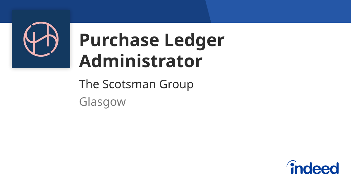 Purchase Ledger Administrator - Glasgow - Indeed.com