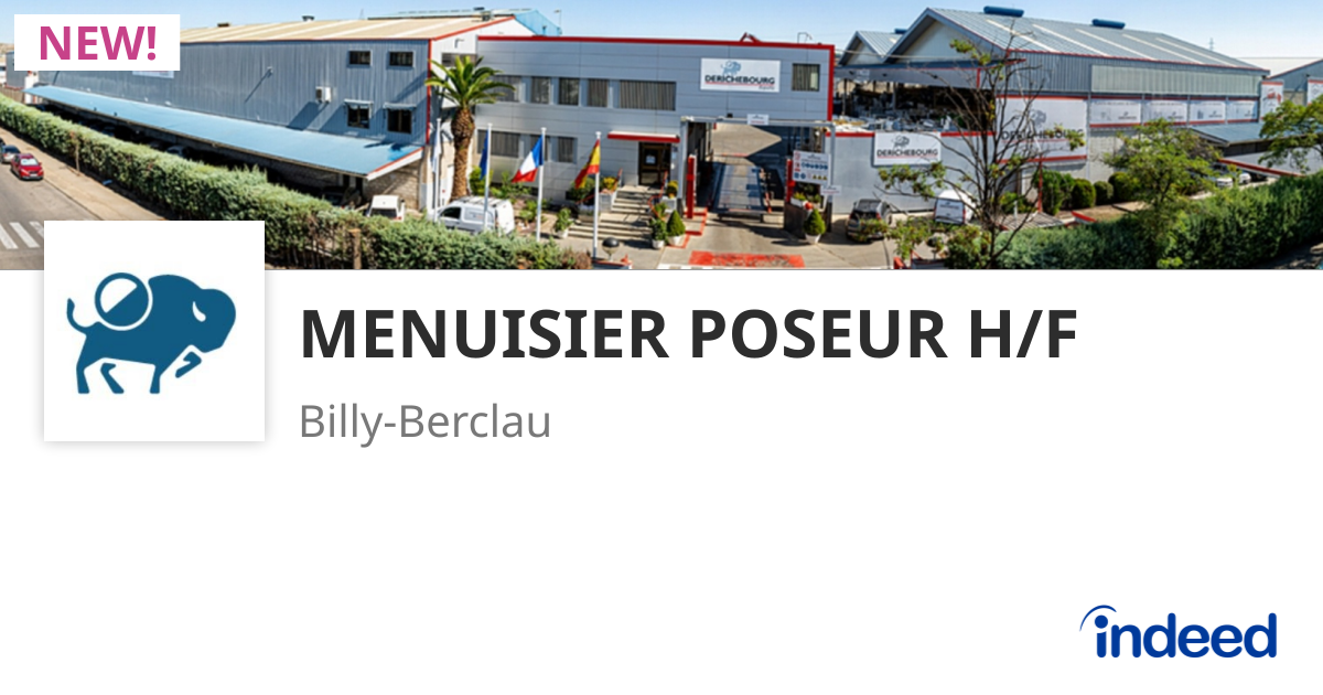 MENUISIER POSEUR H/F - 62138 Billy-Berclau - Indeed.com