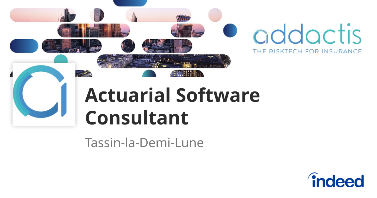 Actuarial Software Consultant - 69160 Tassin-la-Demi-Lune - Indeed.com