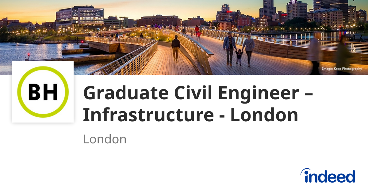 Graduate Civil Engineer – Infrastructure - London - London EC1Y 2AL ...