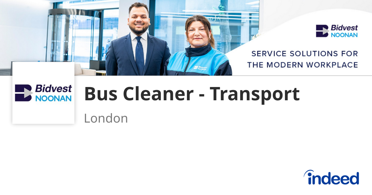 Bus Cleaner - Transport - London EC3A - Indeed.com