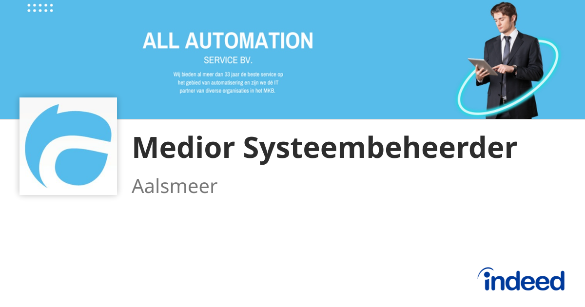 Medior Systeembeheerder - 1432 Aalsmeer - Indeed.com