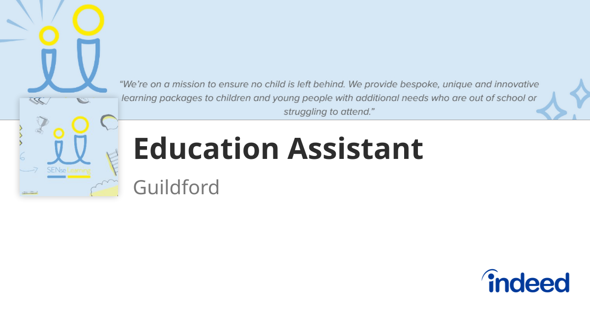 Education Assistant - Guildford - Indeed.com