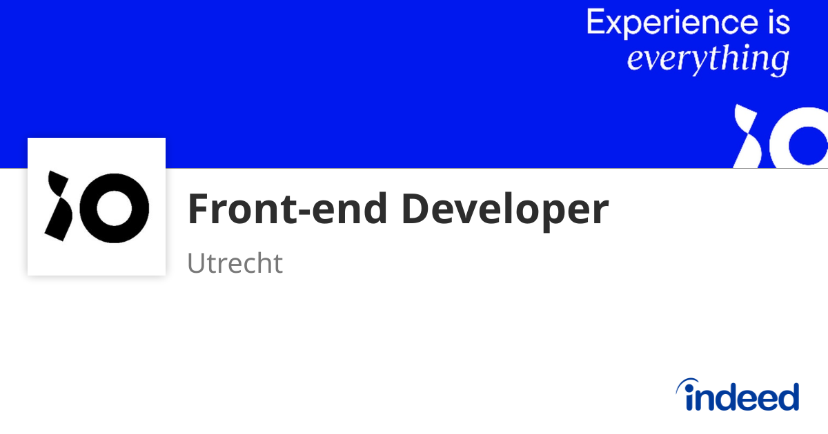 Front-end Developer - Utrecht - Indeed.com