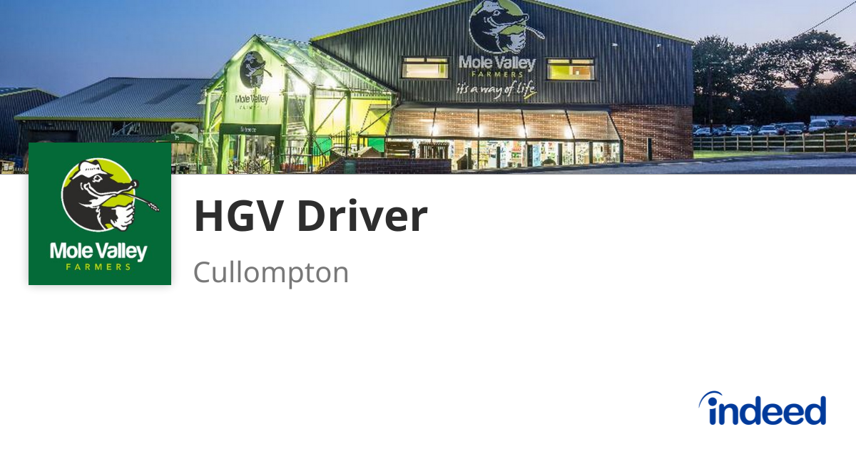 HGV Driver - Cullompton EX15 3AX - Indeed.com