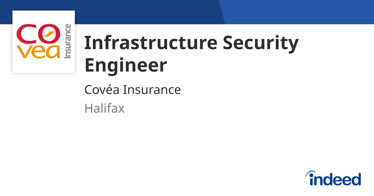 Infrastructure Security Engineer - Halifax HX3 5AH - Indeed.com