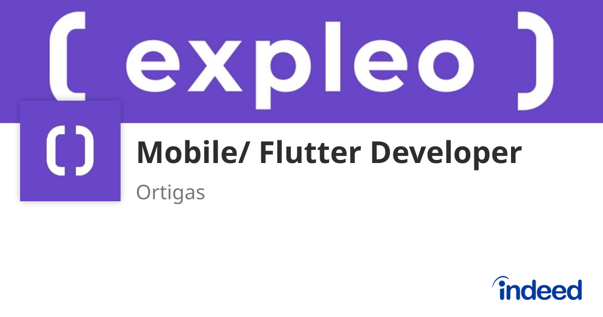 Mobile/ Flutter Developer - Ortigas - Indeed.com