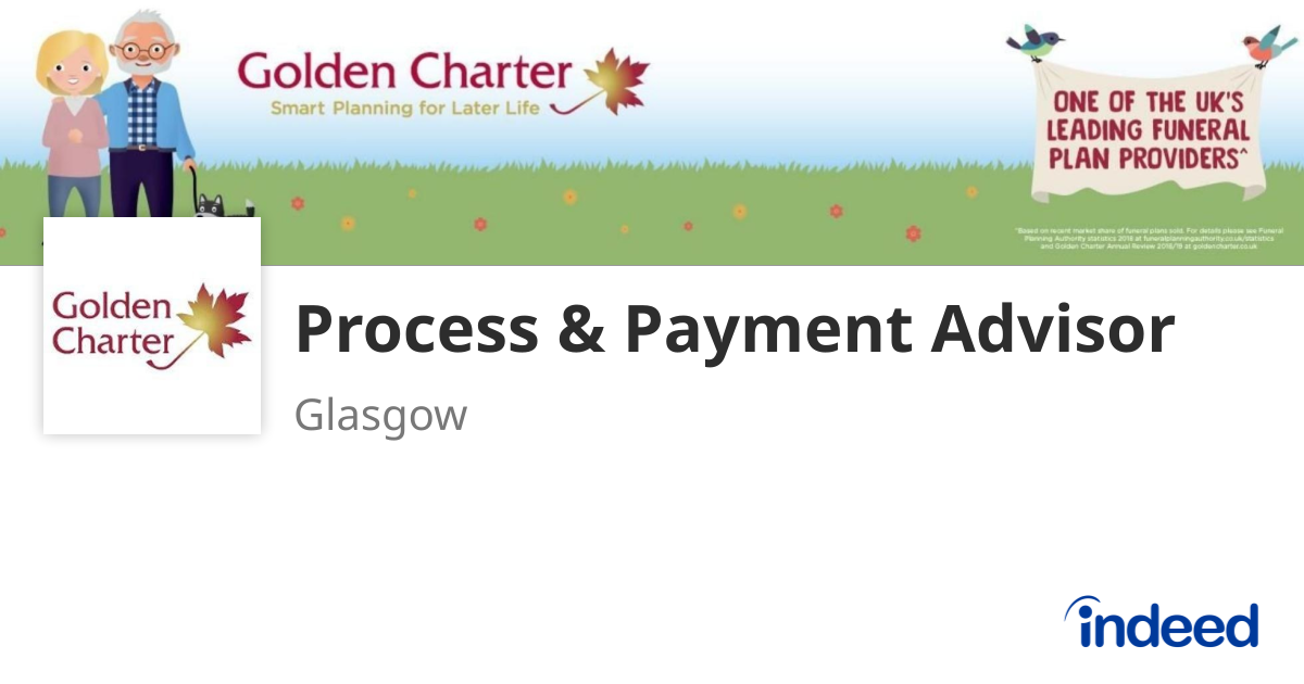 Process & Payment Advisor - Glasgow G2 7JS - Indeed.com