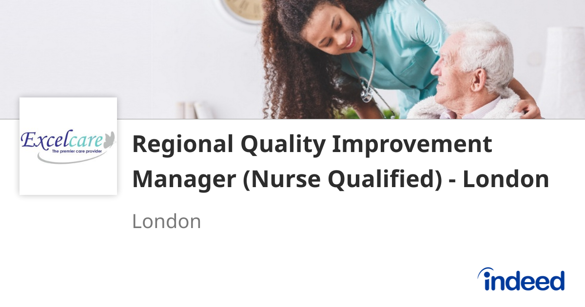 Regional Quality Improvement Manager (Nurse Qualified) - London & Esse... - London BR1 4EW ...