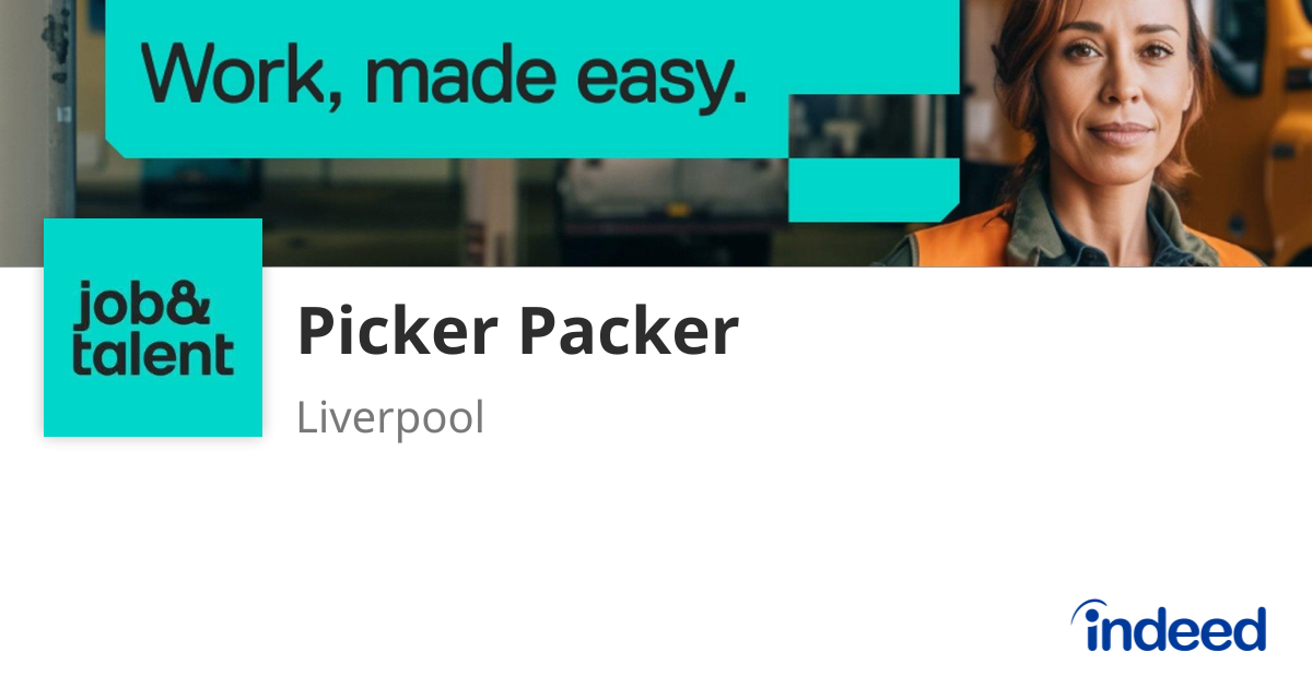 Picker Packer - Liverpool - Indeed.com