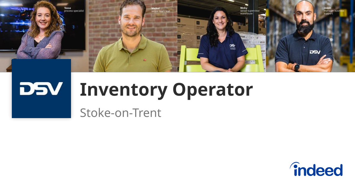 Inventory Operator - Stoke-on-Trent ST4 4FA - Indeed.com