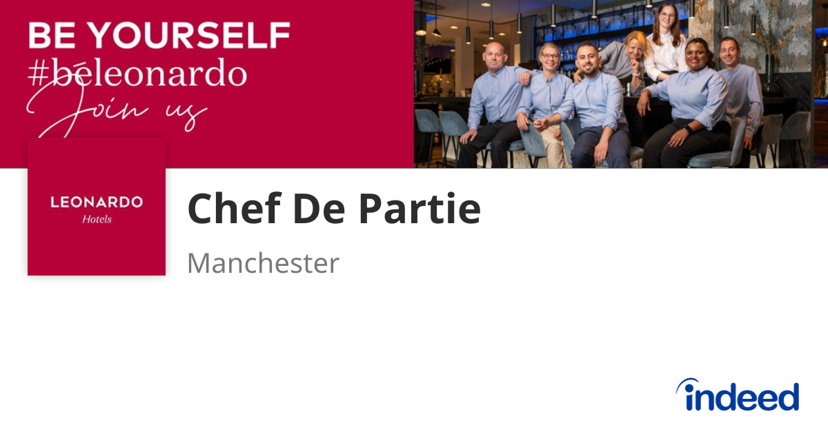 Chef De Partie - Manchester - Indeed.com