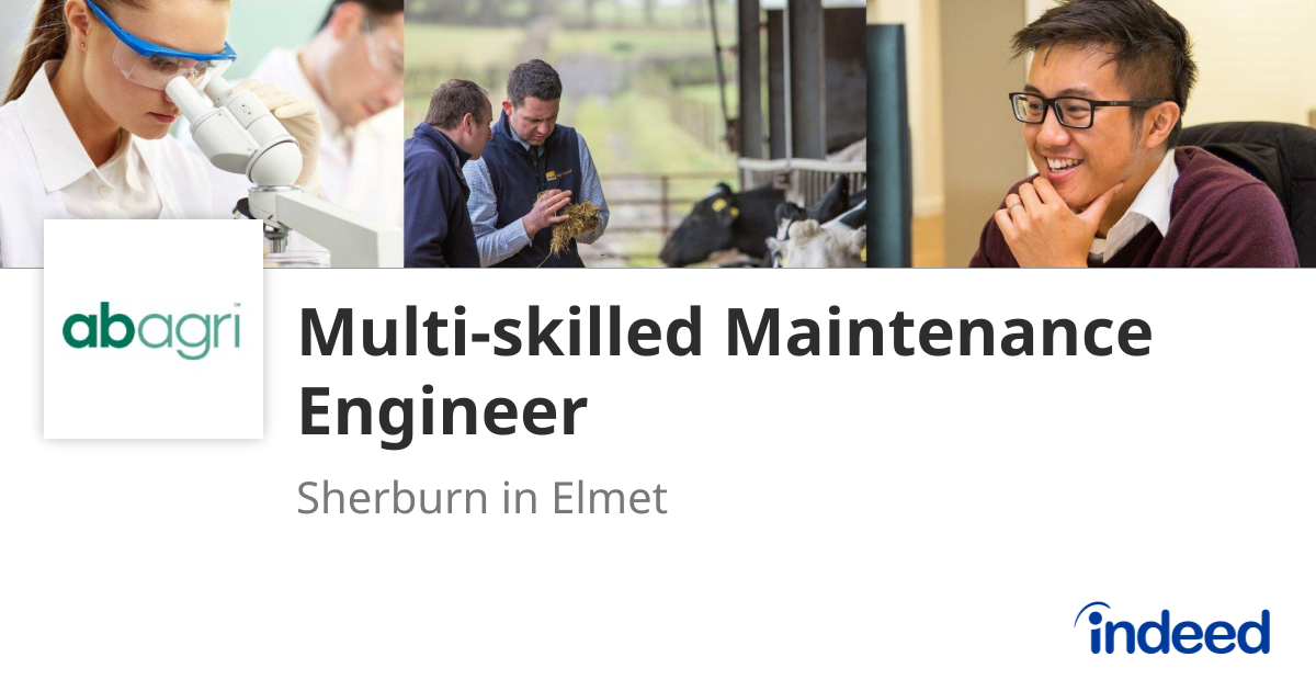 Multi-skilled Maintenance Engineer - Sherburn in Elmet - Indeed.com
