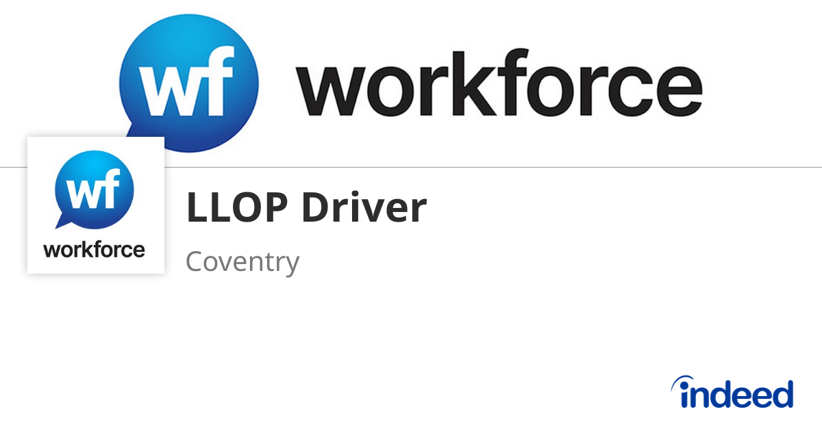 LLOP Driver - Coventry - Indeed.com