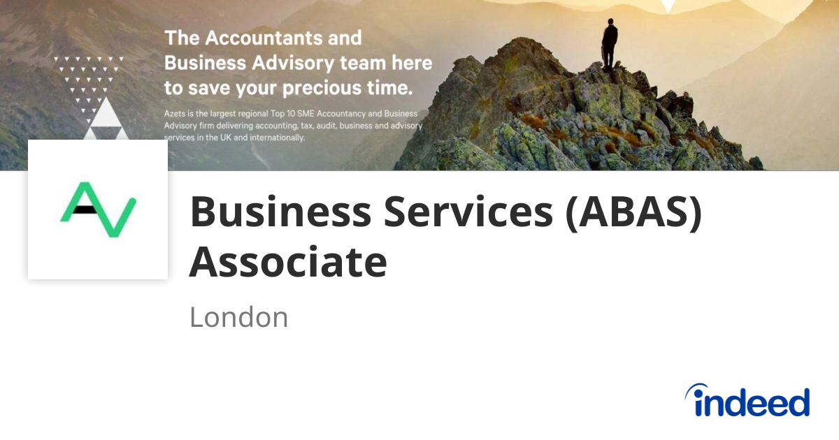 Business Services (ABAS) Associate - London - Indeed.com