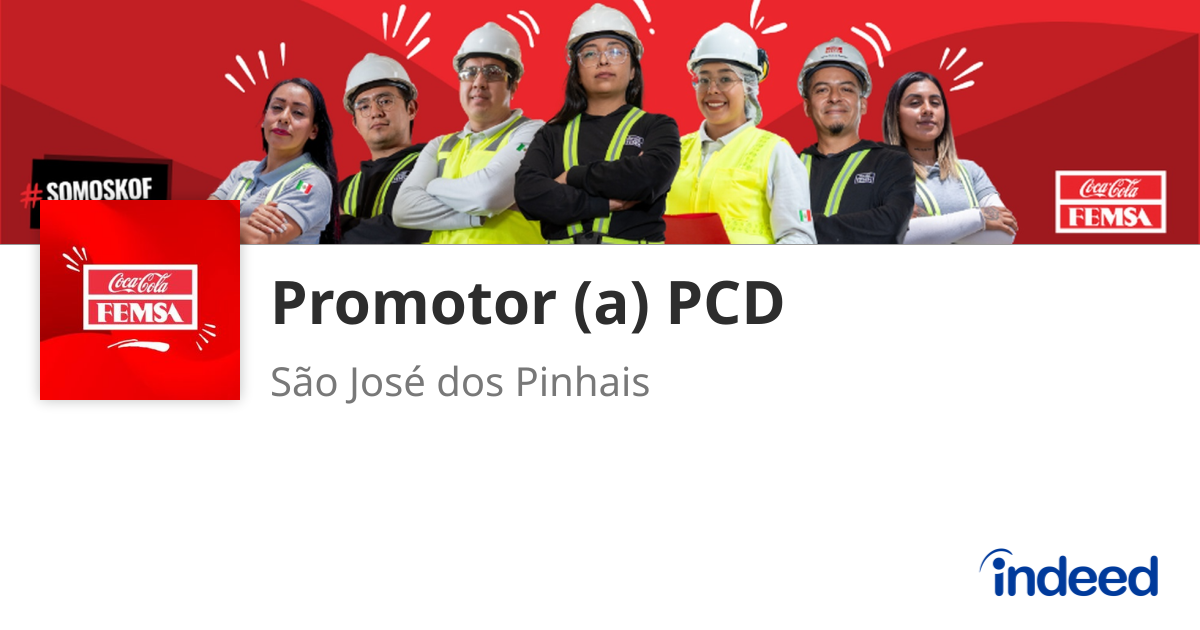 Promotor (a) PCD - São José dos Pinhais, PR - Indeed.com