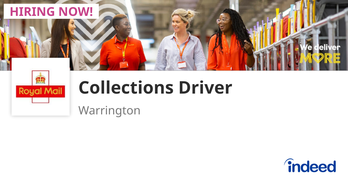 Collections Driver - Warrington WA5 - Indeed.com