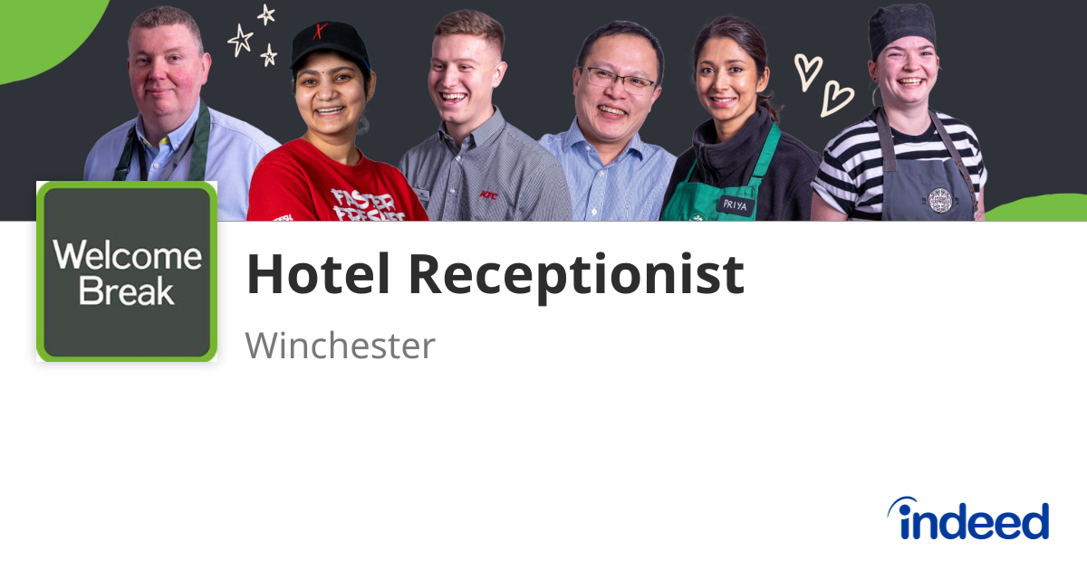 Hotel Receptionist - Winchester - Indeed.com