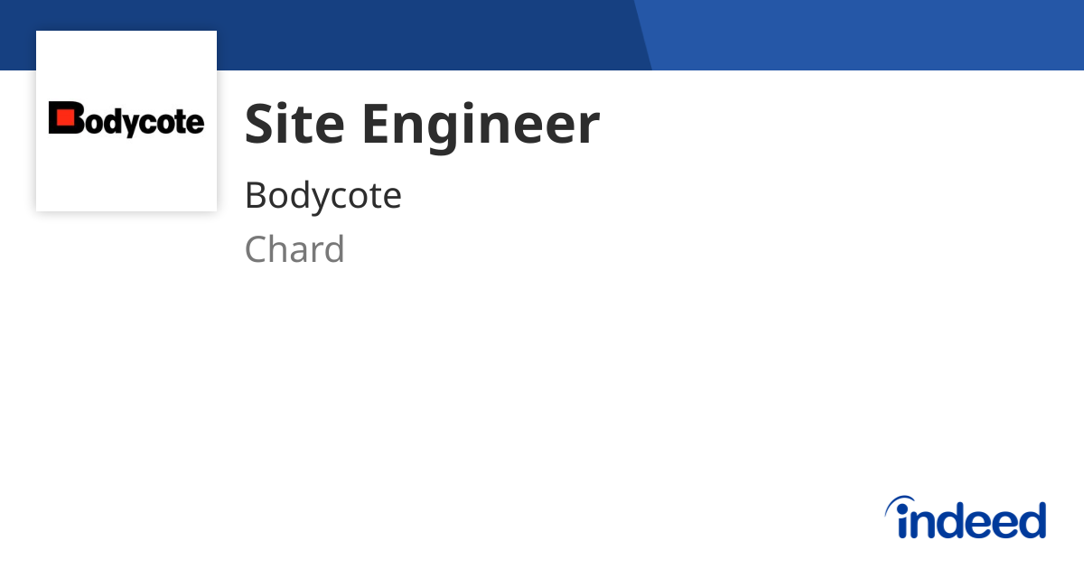 Site Engineer - Chard TA20 1FA - Indeed.com