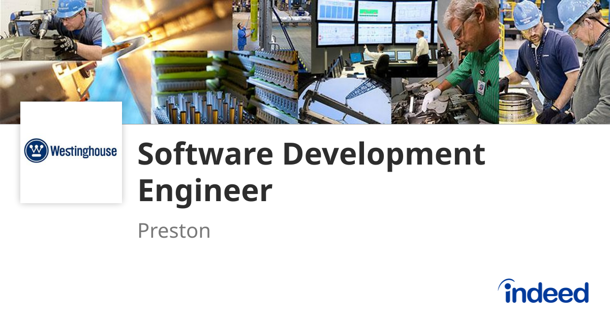 Software Development Engineer - Preston - Indeed.com