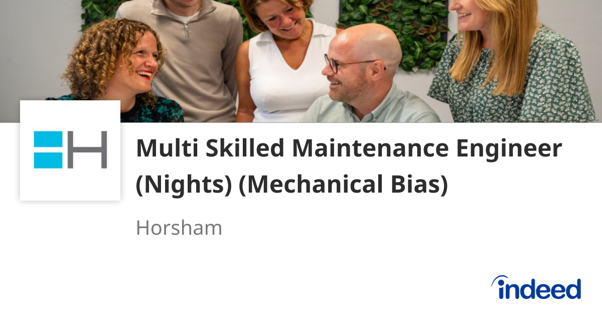 Multi Skilled Maintenance Engineer (Nights) (Mechanical Bias) - Horsham ...