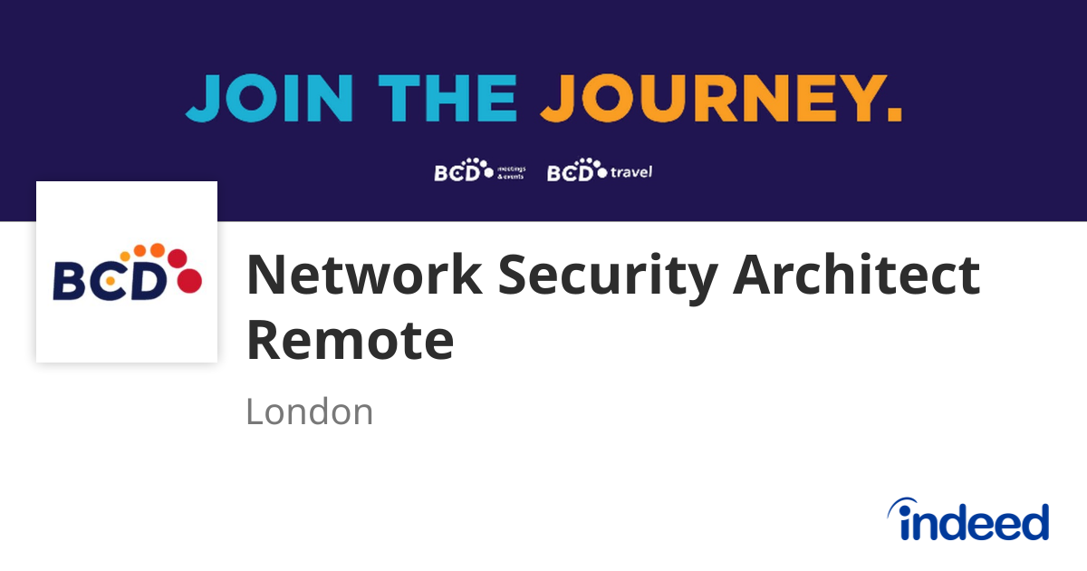 Network Security Architect Remote - London - Indeed.com