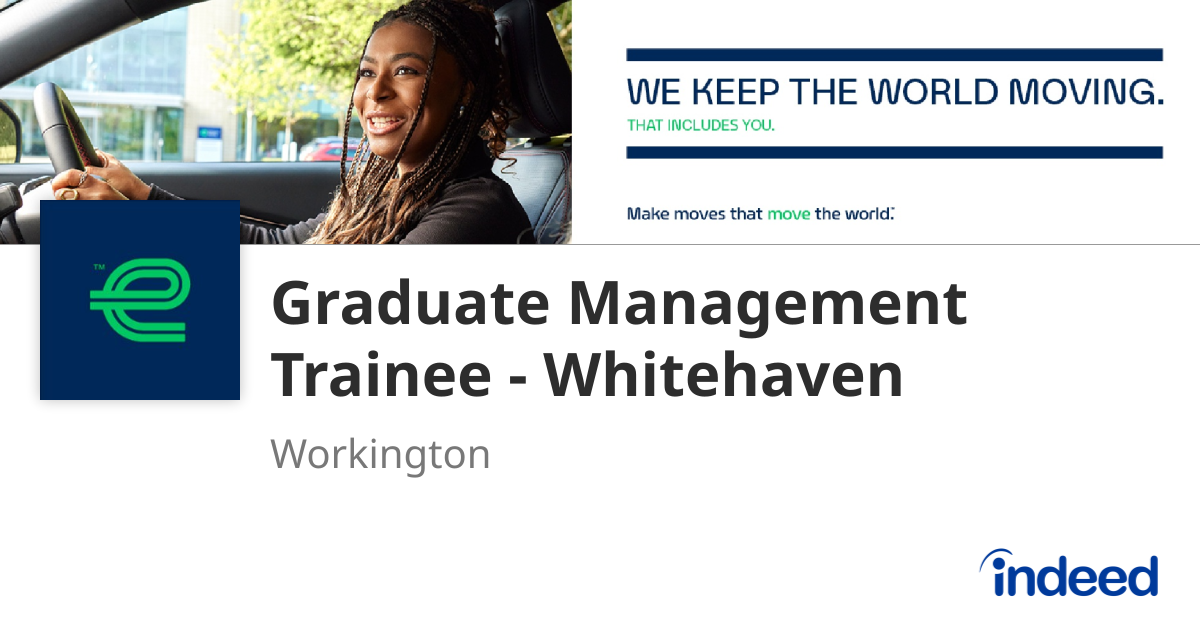 Graduate Management Trainee - Whitehaven - Workington CA14 2AL - Indeed.com