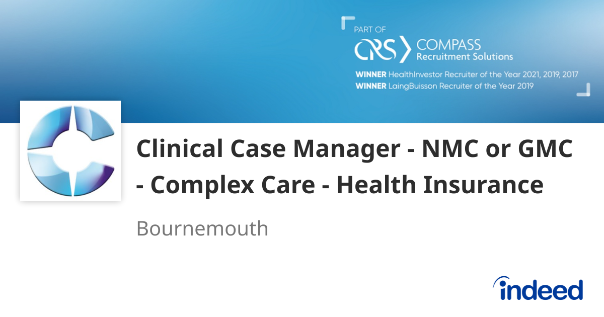 Clinical Case Manager - NMC or GMC - Complex Care - Health Insurance ...