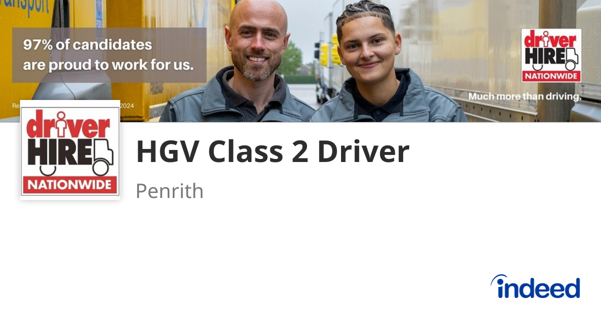 HGV Class 2 Driver - Penrith - Indeed.com